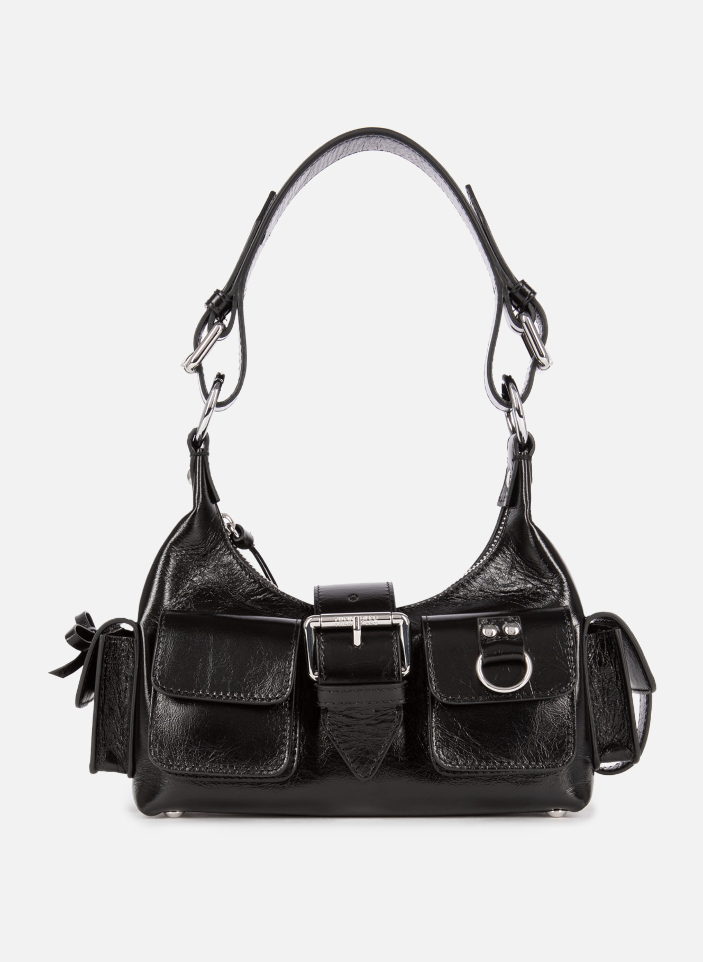 Femme Sac ã Main The Kooples Sac Emily small en cuir noir