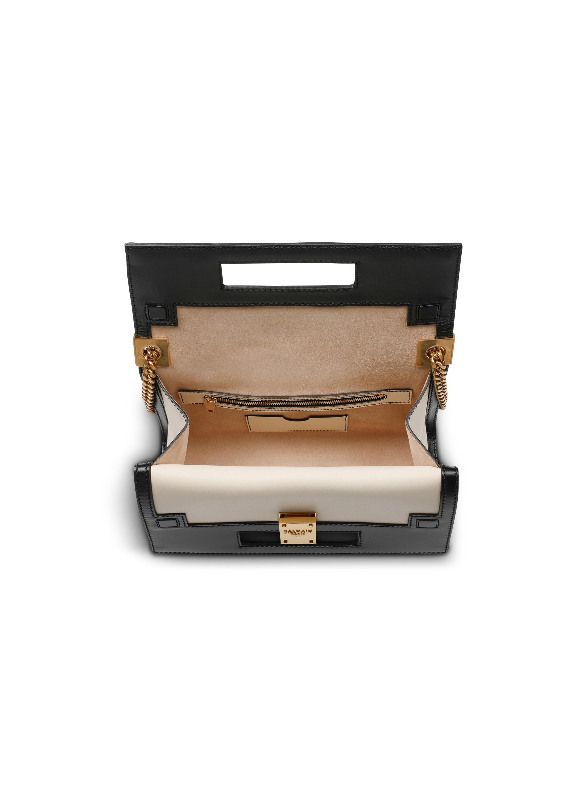 SAC 1945 HéRITAGE EN CUIR DE VEAU - BALMAIN pour FEMME | Printemps.com