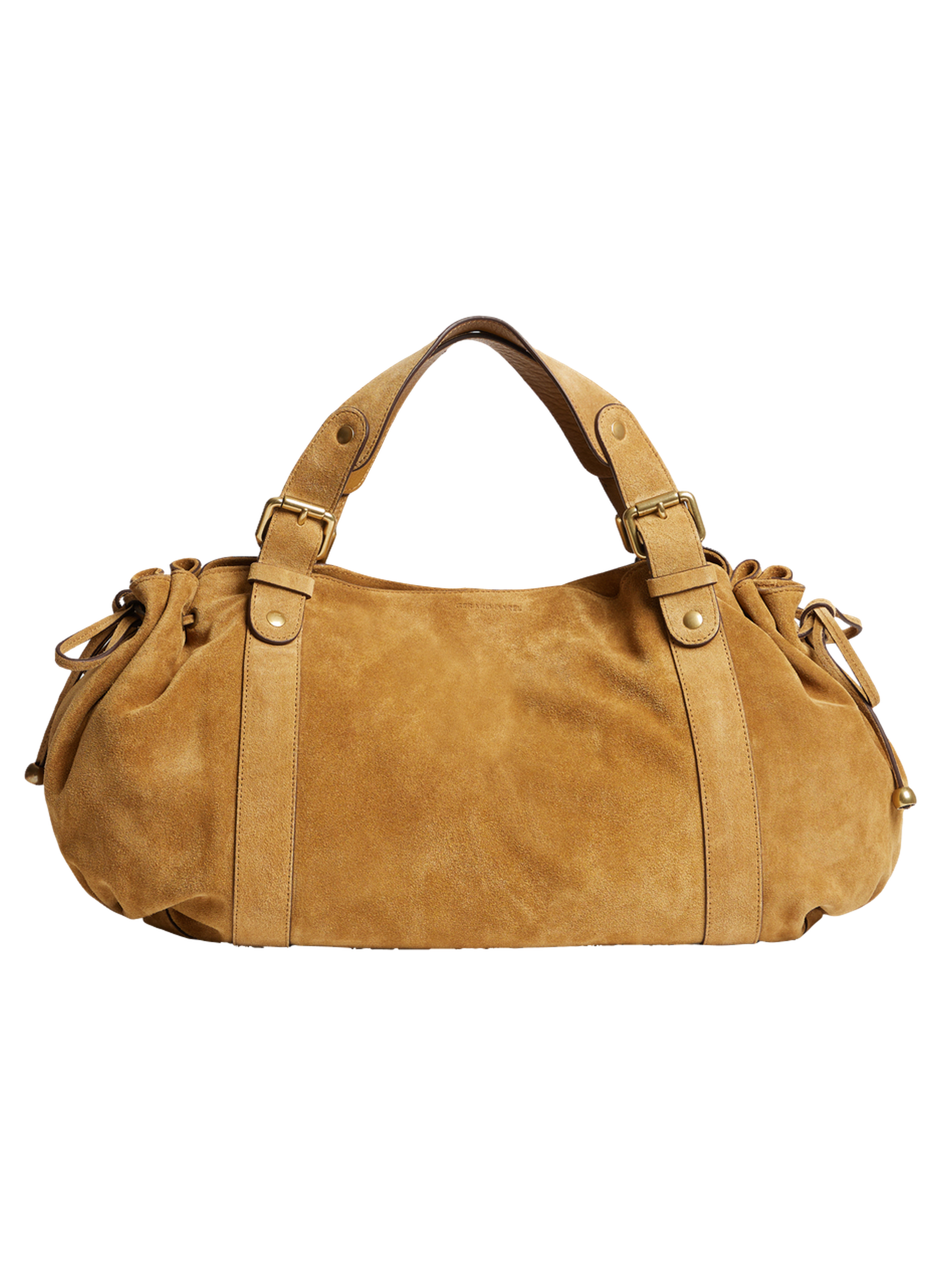 Sac à Main En Cuir Velours - 24h - Gerard Darel Femme | Printemps.com