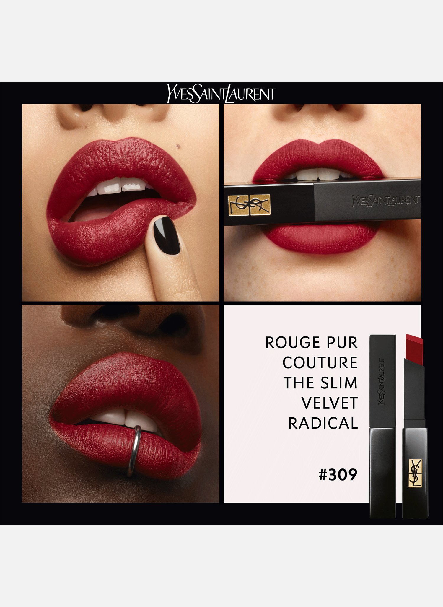 ROUGE PUR COUTURE THE SLIM VELVET RADICAL LIPSTICK - YVES SAINT LAURENT ... ROUGE PUR COUTURE THE SLIM VELVET RADICAL LIPSTICK - YVES SAINT LAURENT ...
